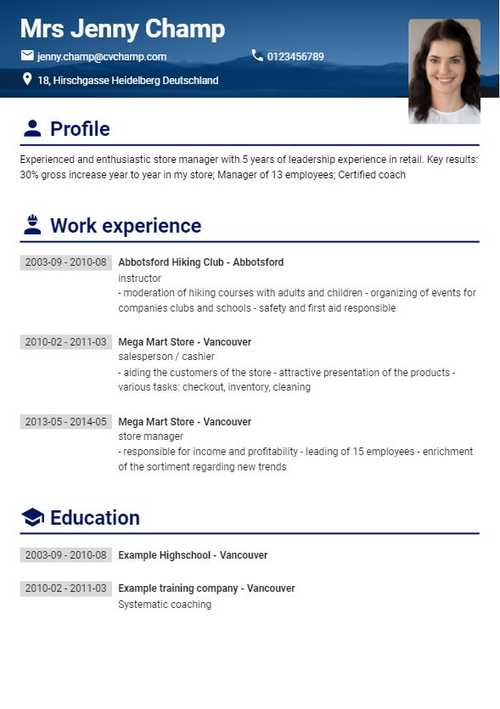 Build Your Perfect Resume Within 10 Minutes - CVChamp