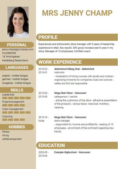 Build Your Perfect Resume Within 10 Minutes - CVChamp