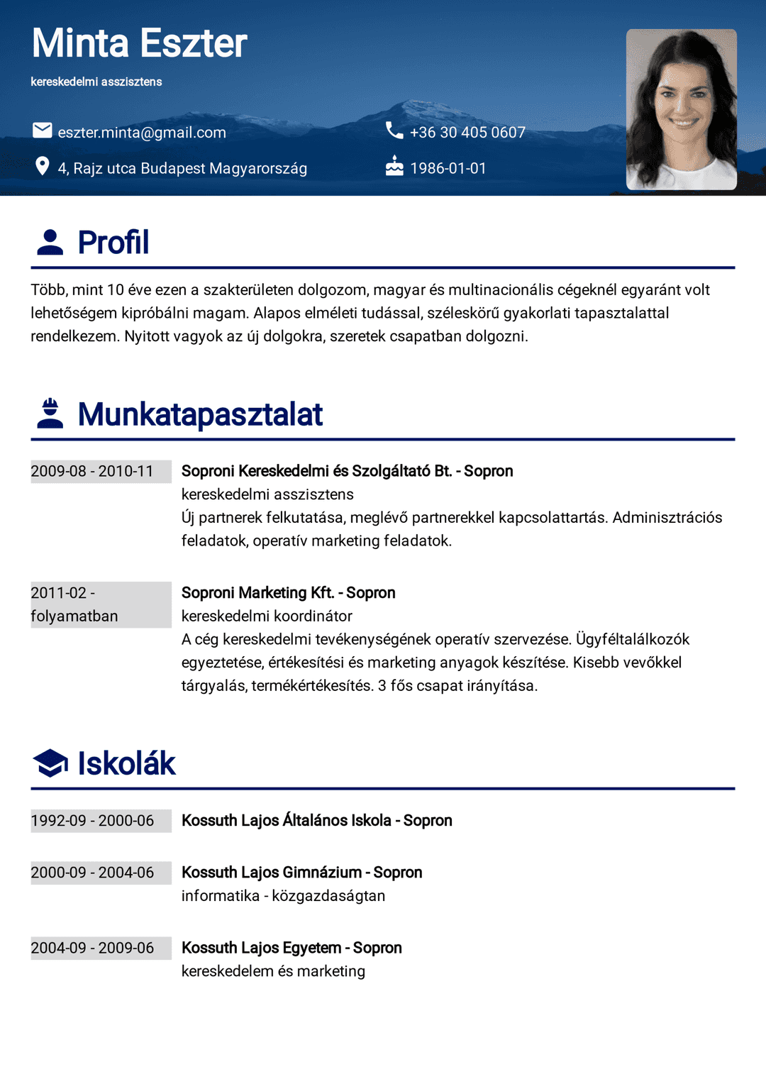 Német nyelvű önéletrajz készítés lépésről lépésre - CVChamp