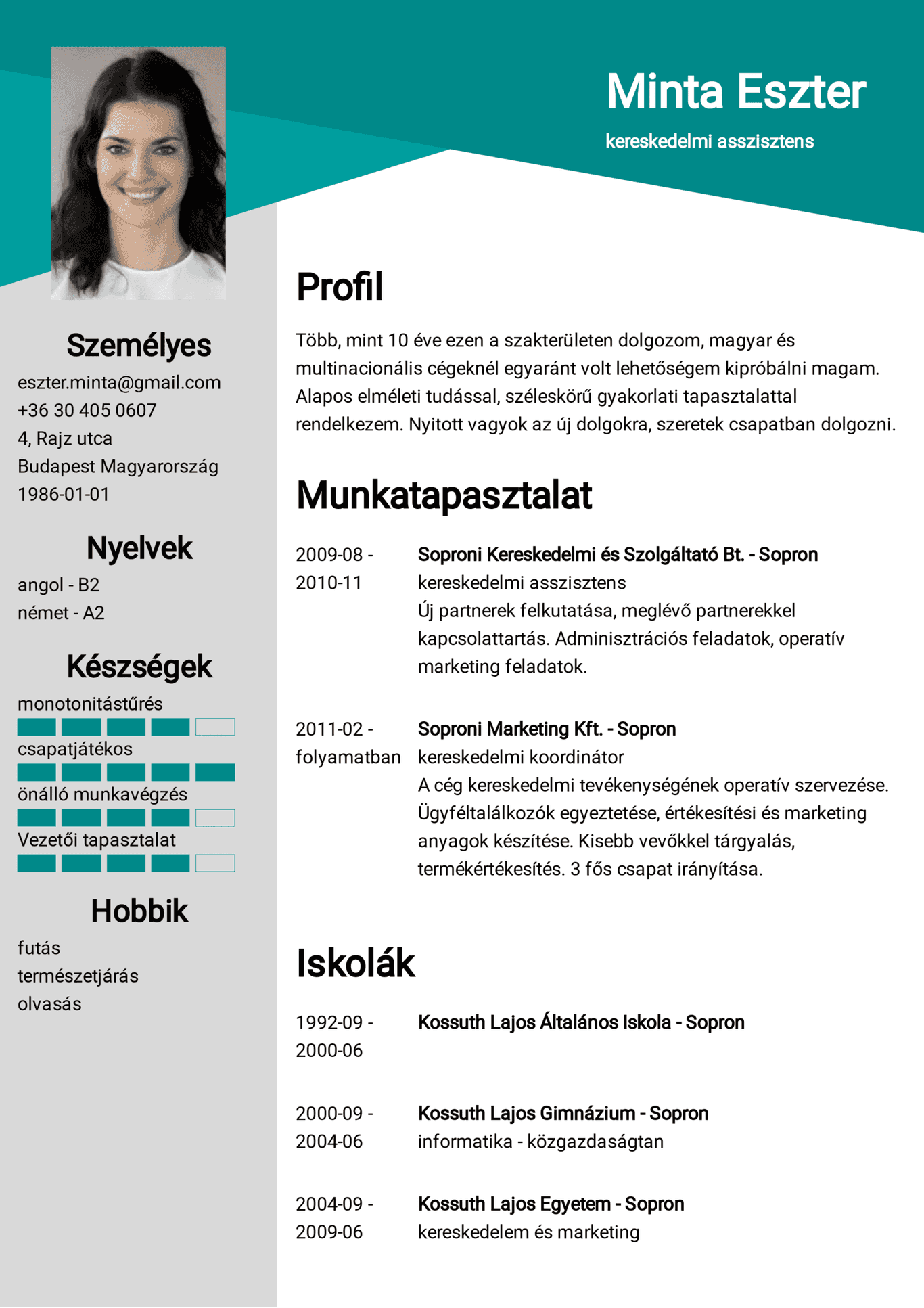 Hogyan írjak pályakezdő önéletrajzot? Útmutató, profi tippek - CVChamp